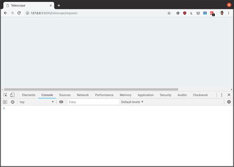 empty page when accessing telescope · issue 528 · laravel telescope · github
