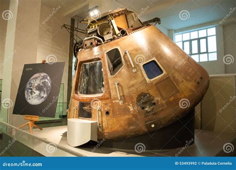 Apollo 10 Command Module In London S Science Editorial Photography