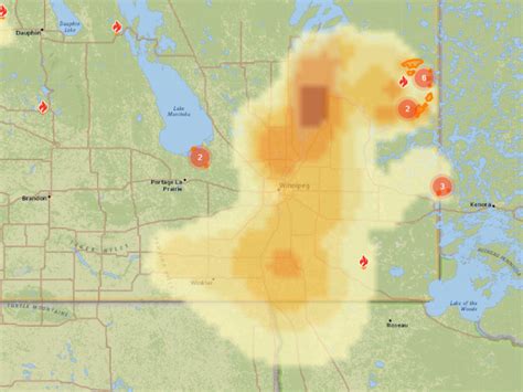Thick Wildfire Smoke From Nopiming To Blanket Winnipeg And Southeastern