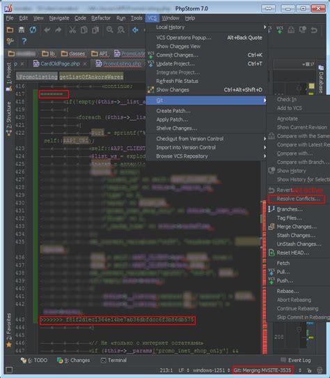 Dont Shows Button For Resolve Conflicts Ides Support Intellij Platform Jetbrains