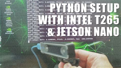 Python Setup For Intel Realsense T With Jetson Nano And Ubuntu Youtube