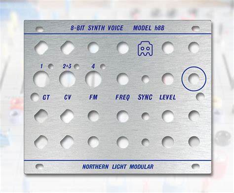 8 Bit Synth Voice Model H8b Diy Northern Light Modular