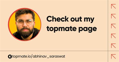 Abhinav Saraswat Book A Call On Topmate
