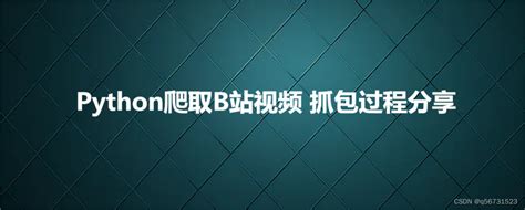 Python爬取b站视频 抓包过程分享 Csdn博客 Python爬取b站视频 抓包过程分享 Csdn博客