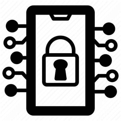 Data Security Mobile Phone Lock Backup Icon Download On Iconfinder