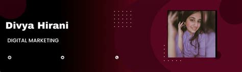 Divya Hirani On Linkedin Digital Marketing Intern