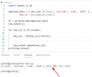 Python Convert Dataframe To List Python Guides