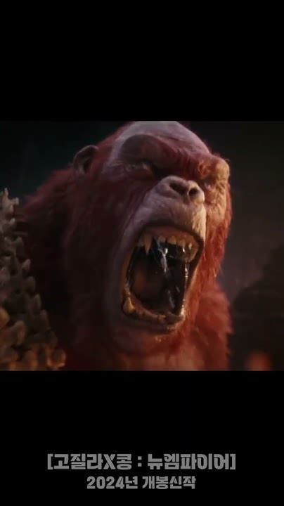 고질라x콩 뉴엠파이어 中 사랑싸움하는 Youtube