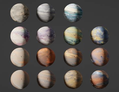 High Quality Pbr Planet Textures Texture Cgtrader