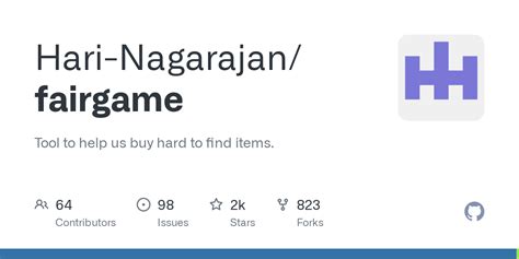 GitHub Hari Nagarajan Fairgame Tool To Help Us Buy Hard To Find Items