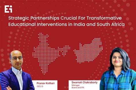 Strategic Partnerships Crucial For Transformative Educational