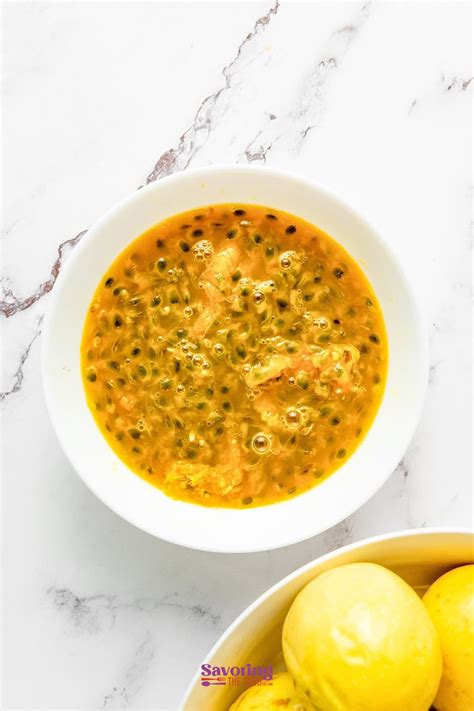 How To Make Passion Fruit Juice With A Blender Savoring The Good®