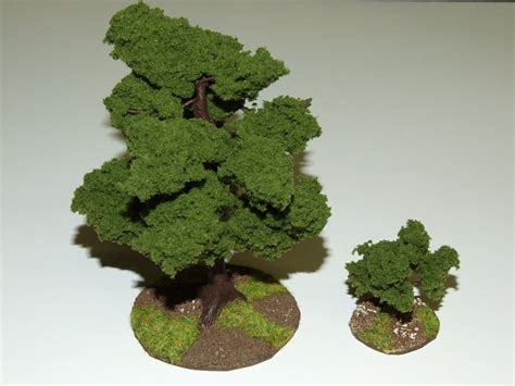 Turbil Miniatures Scratch Built DIY Trees Mm Scale