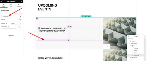 How To Edit The Events Loop Template Fabrik Elementor Theme Vamtam Elementor Themes