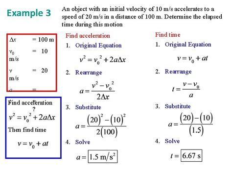 Physics Lab Kinematics Equations 1 Tessshebaylo