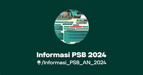 Informasi Psb 2024 Instagram Linktree