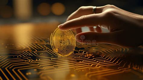 Digital Fingerprint Scanner Enhancing Security Biometric Identity