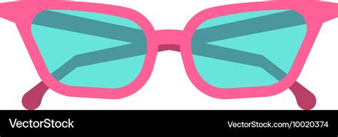 Fashion Pink Glasses Royalty Free Vector Image