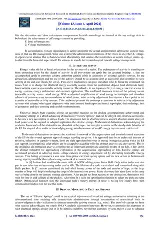 Harmonics Reduction Techniques Electric Spring PDF