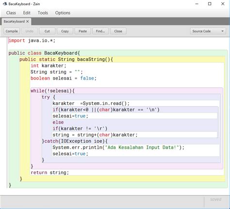 Java Script Membuat Coding For Dengan Perulangan Menggunakan Bluej