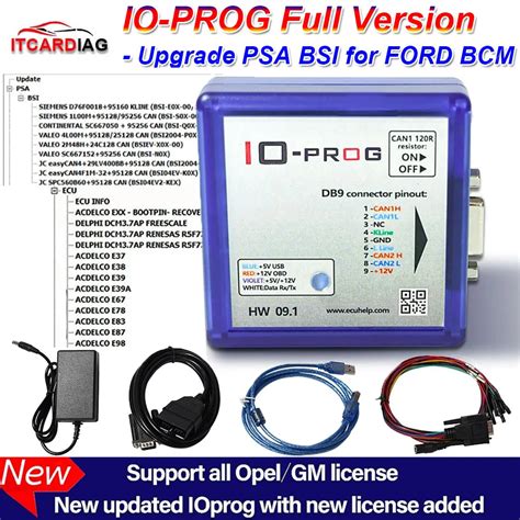 Full Io Prog New License Psa Bsi Com I O Prog Para Opel Gm Ecu Bcm