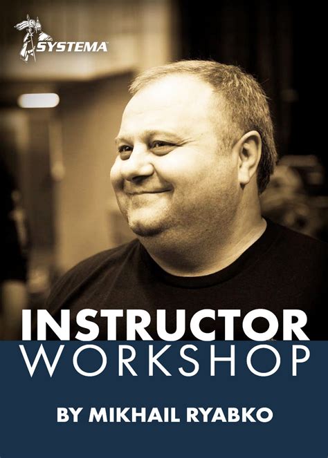 Instructor Workshop With Mikhail Ryabko Dvd Budovideos Inc