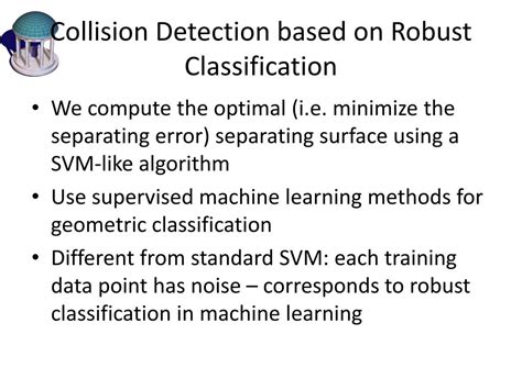 Ppt P Roximity Computations Between Noisy Point Clouds Using Robust