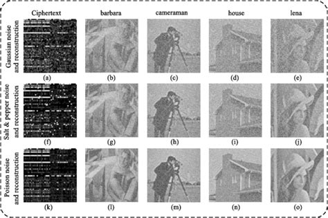 reconstructed images under different noise attacks download