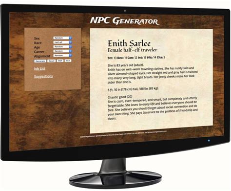 NPC Generator Negatherium