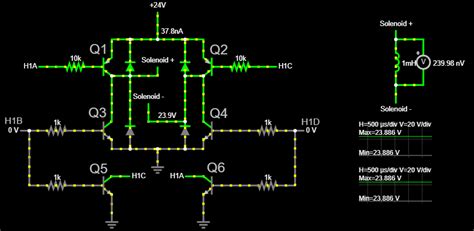 Microcontroller H Bridge With Two Logic Level Gpios Drawing High