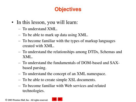 PPT Chapter 20 Extensible Markup Language XML PowerPoint