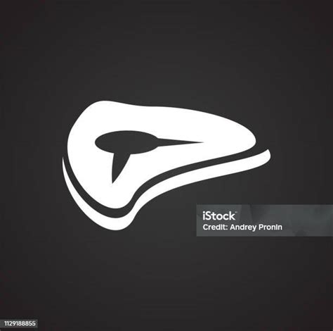 고기 아이콘 색상 Squres 배경 그래픽 및 웹 디자인 현대 간단한 벡터 기호에 대 한 설정합니다 인터넷 개념입니다 웹사이트 디자인 웹 버튼 또는 모바일 애플 리 케이