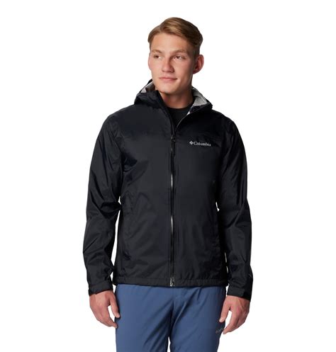 Columbia Mens Evapouration Ii Jacket Black Small For Sale North