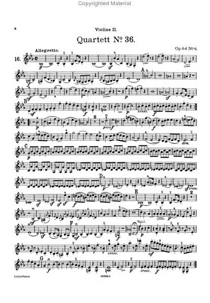 String Quartets Volume 2 16 Famous Quartets By Franz Joseph Haydn