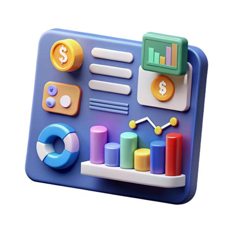 Financial Data Dashboard Visualizing Key Metrics 56547290 Png