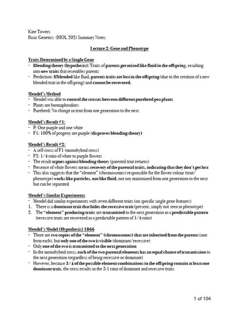 Basic Genetics Final Pdf Dominance Genetics Single Nucleotide