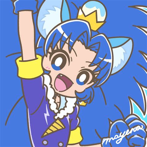 Tategami Aoi And Cure Gelato Precure And 1 More Drawn By Mayena