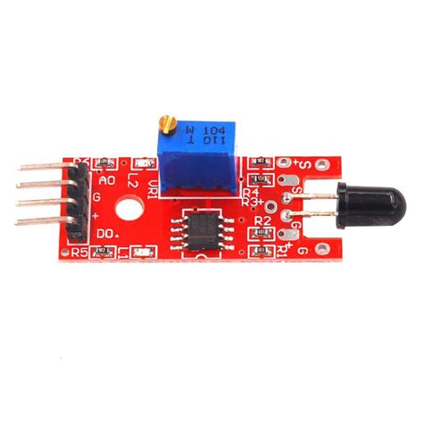 Pin KY IR Flame Sensor Fire Detection Module Detects Infrared Receiver For Diy Starter Kit