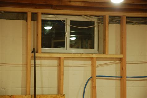 How To Frame Wall Around Basement Window At Edward Criss Blog