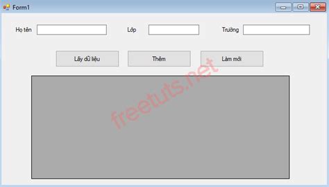 Cách Insert Dữ Liệu Từ C Winforms Lên Firebase