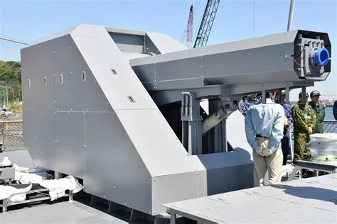 Japan Officially Unveils Electromagnetic Railgun During First Naval Sea Trials