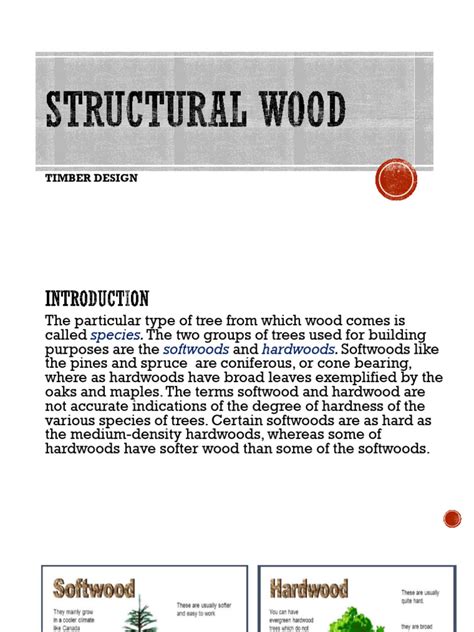 Timber Design First Lesson Pdf Wood Lumber