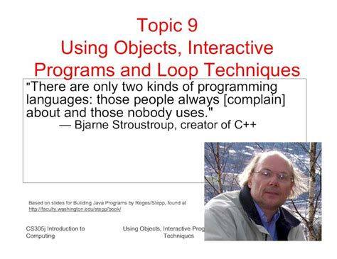 pdf topic 9 using objects interactive programs and loop scottm cs305j handouts slides 2