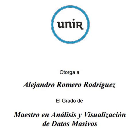 alejandro romero on linkedin masterdegree bigdata dataanalysis datavisualization gratitude