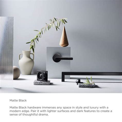 Gainsborough Trilock Angular Entrance Leverset Dcylinder Matte Black