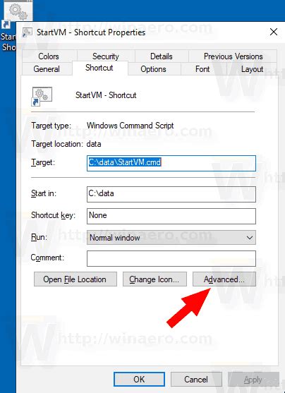 Create Shortcut For Hyper V Virtual Machine In Windows 10
