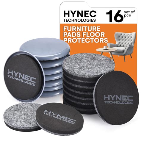Hynec Tech Furniture Pads Floor Protectors Heavy Duty Furniture