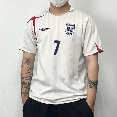 데이비드베컴 05 07 잉글랜드 국가대표 홈 유니폼 져 후루츠패밀리