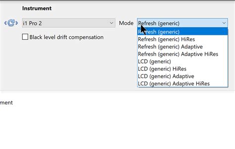 Error With Display I1pro2 Create Colorimeter Correction Displaycal