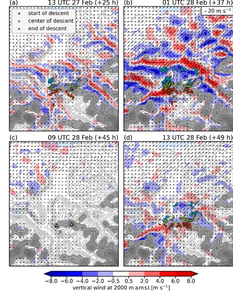Figure 9 From A Lagrangian Framework For Detecting And Characterizing The Descent Of Foehn From